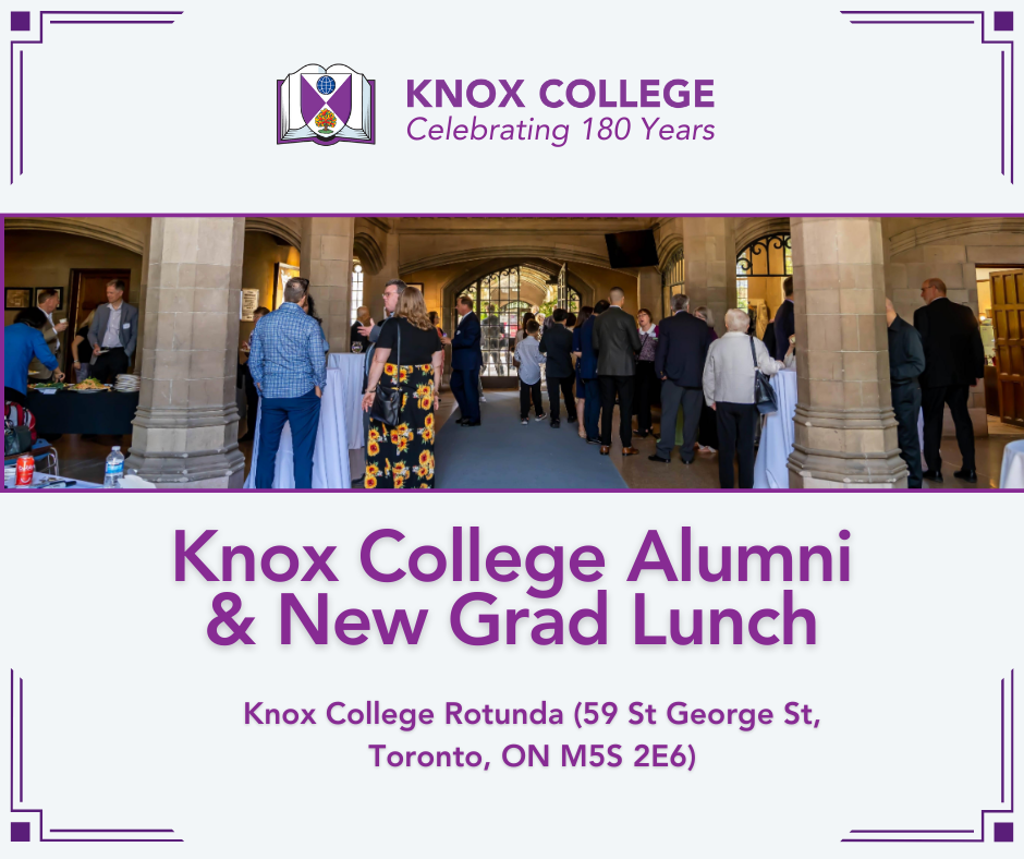 2024 Knox College Convocation - Knox College, Canada